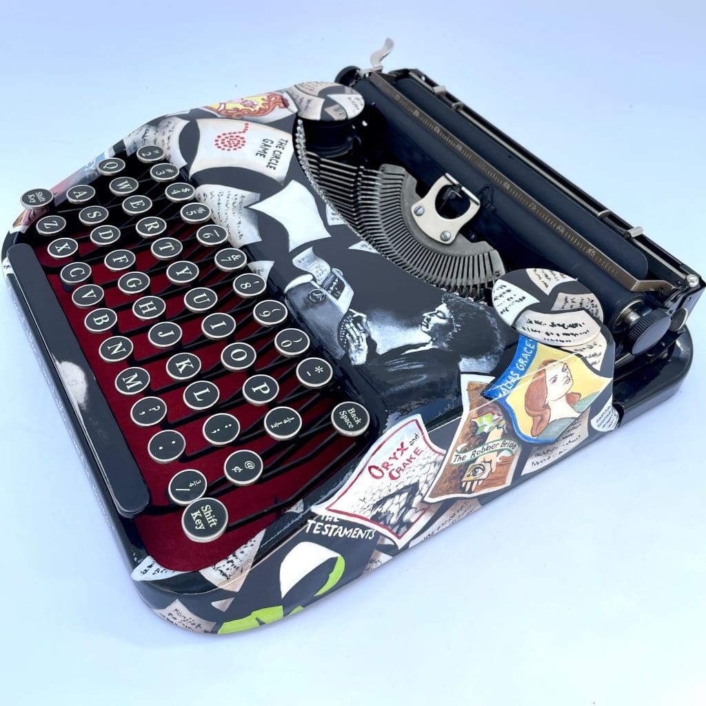 Margaret Atwood Custom Typewriter | Dave Benning Customs